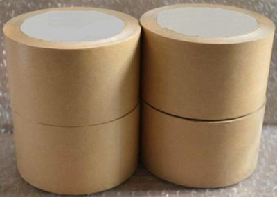 China Self Adhesive White Kraft Paper Tape For Splicing Bottom Release Liner for sale