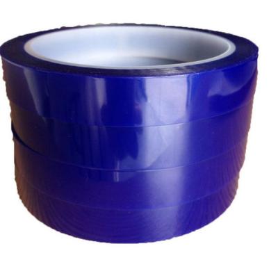 China Customized Coated Acrylic Film Splicing Tape 65Um Thickness Blue Color for sale
