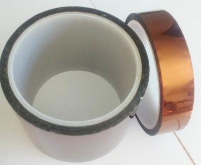 China Silicone Adhesion Double Sided Polyimide Tape Bearing Temperature From -452F To 500F for sale