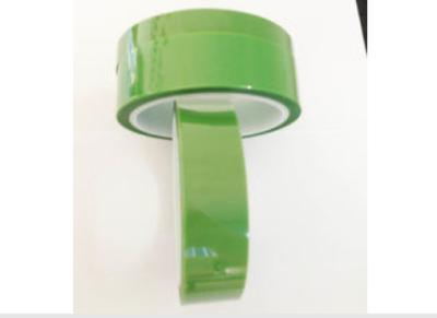 China Single Side Light Green High Temperature Resistant Tape 650mm Length for sale