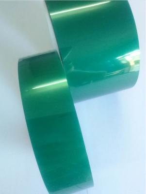 China Single Sided Coating High Temperature Resistant Tape Polyester Film Silicone Adheisve for sale