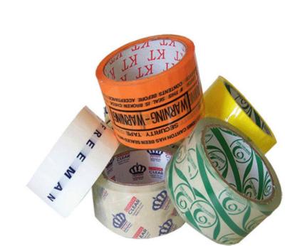 China OEM Logo High Temperature Adhesive Tape Bopp Jumbo Roll , High Heat Resistant Tape for sale