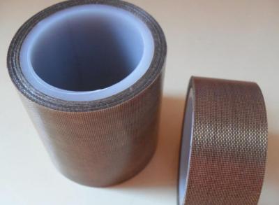 China 0.18mm Thickness Single Side Coating Teflon Adhesive Tape For Machinery for sale