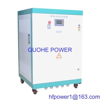China Solar pump inverter  45kw for sale