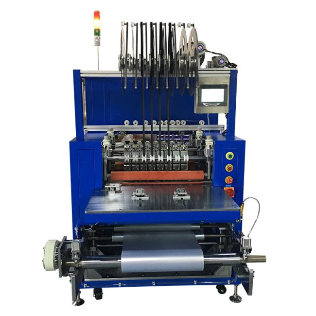 8 Heads 12.7mm Automatic Magnetic Stripe Laying Machine YMSL-1000 For Cards