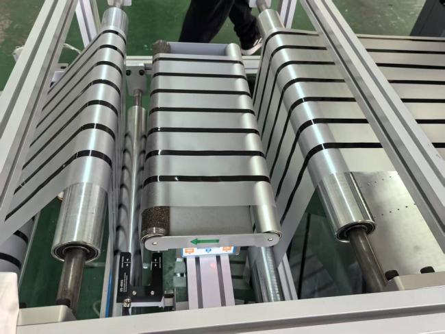 8 Heads 12.7mm Automatic Magnetic Stripe Laying Machine YMSL-1000 For Cards