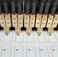China YCB-15 Automatic RFID Card Chip Bonding Machine with 5 Heads and 2500 Units/Hour Capacity for sale