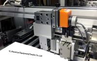 China Full Automatic PVC CR80 Card Die Cutting and Sorting Machine YLPS-1 3.5KW 8000-16000 Cards/Hour for sale