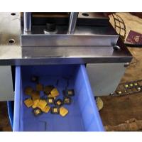 China Semi-Automatic Contact IC Card Module Cutter YMC-1 | 4000-6000 Units/Hour | 30KG Weight for sale