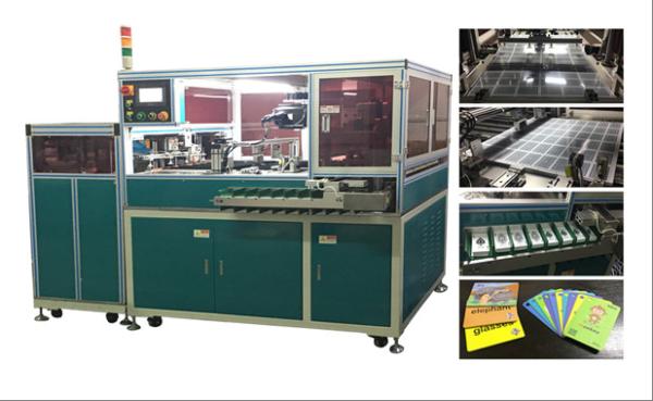 Quality Touch Screen Poker Playing Card Puncher PVC Paper Card Cutting Machine YLP-APC-800 for sale