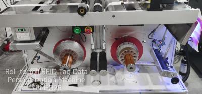 China Desktop RFID Tag Machine with Roll to Roll Data Personalization and Electrical Performance Detection Including Secure Block Data Writing for sale