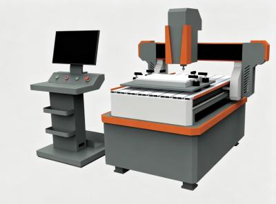 China 5-6 Pcs Material At Once Special-shaped Card Precision Engraving And Cutting Machine YLP-PE for sale
