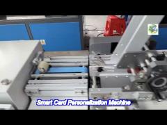 High Efficient Smart Card Personalization Machine For Magnetic Cards RFID Cards