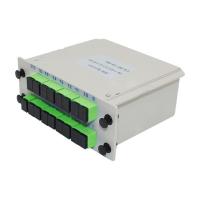 China 1×16 LGX PLC Splitter Single Mode Compact Structure for sale