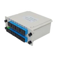 China 1×16 LGX PLC Splitter Single Mode Compact Structure for sale