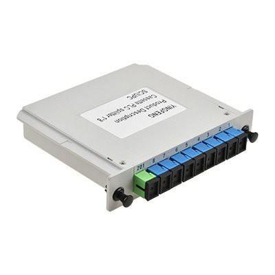 China SC 1×8 PLC Optical Splitter Small Size With SC/UPC Interface Type for sale