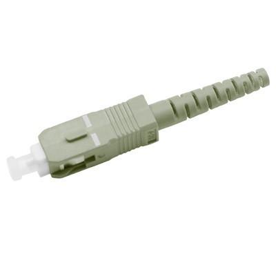 Cina SC PC MM SX Fiber Connector 2.0mm 3.0mm OM2 Cassa grigio Simplex in vendita