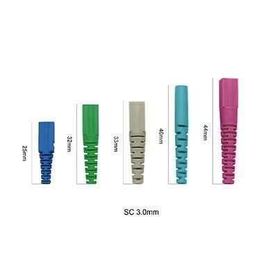 Cina SC PC MM SX Fiber Connector 2.0mm 3.0mm OM2 Cassa grigio Simplex in vendita