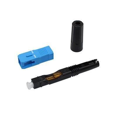 Cina SC UPC/APC SM Fast Connector Blu per la fibra FTTH verso la casa in vendita