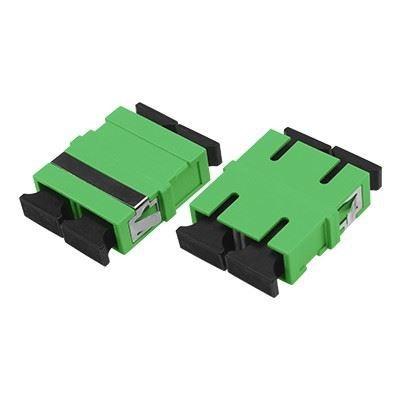 China ROHS SC Glasfaser-Adapter Grün für Telekommunikations- / Zugangsnetzwerke zu verkaufen