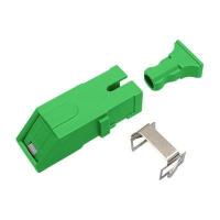 China Simplex APC SC Fiber Optical Adapter Low Insertion Loss / Return Loss for sale
