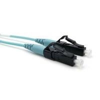 China Customizable LC LC Duplex OM3 Patch Cord with various core types and cable diameters for sale