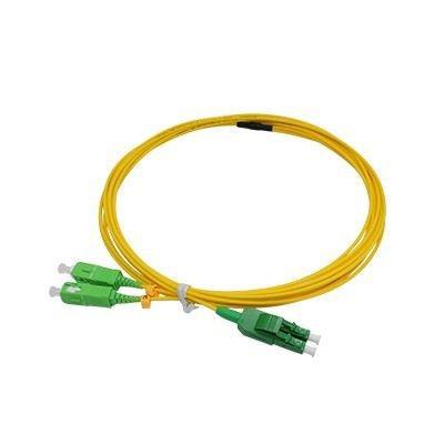 Cina SC a LC UNIBOOT Patch Cord Single Mode Duplex Fiber Optic Patch Cable in vendita