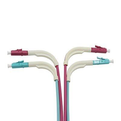 Cina 90° Bote Sleeve Fiber Optic Patch Cord 3.0mm Servizio OEM in vendita