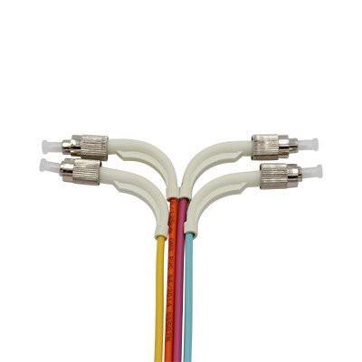 Cina 90° Bote Sleeve Fiber Optic Patch Cord 3.0mm Servizio OEM in vendita