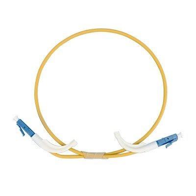 Cina 90° Bote Sleeve Fiber Optic Patch Cord 3.0mm Servizio OEM in vendita