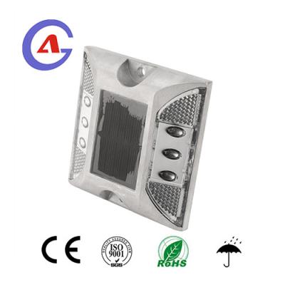 China 60-120times/min flashing frequency driveway safety notice led solar road marker for sale