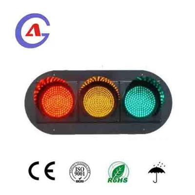 China 200mm Red Amber Green 3 section Full Ball LED Traffic Signal Light for sale
