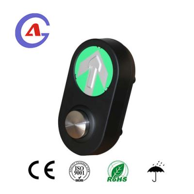 China In stock steel pedestrian crossing light press button for traffic safety for sale