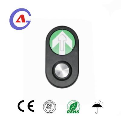China IP65 Metal pedestrian traffic light button for school gate safety for sale