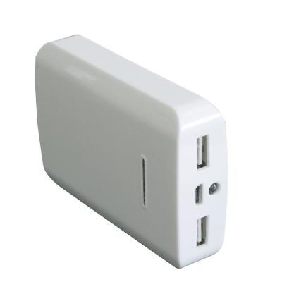 China 6600mAh Capacity power banks, Plastic, with LED display, Bright Lamp, Charger for sale