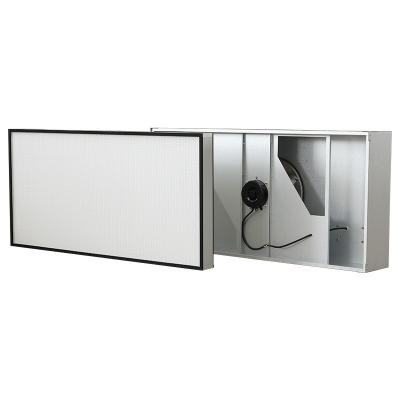 China GCC Vertical Laminar Air Flow Hood Cleanroom Fan Filter Unit With HEPA Filter for sale