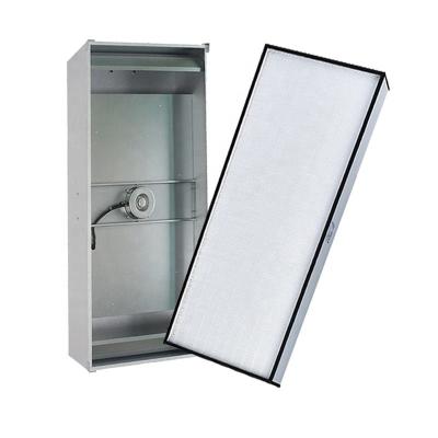 China GCC Vertical Laminar Air Flow Hood Cleanroom Fan Filter Unit With HEPA Filter for sale