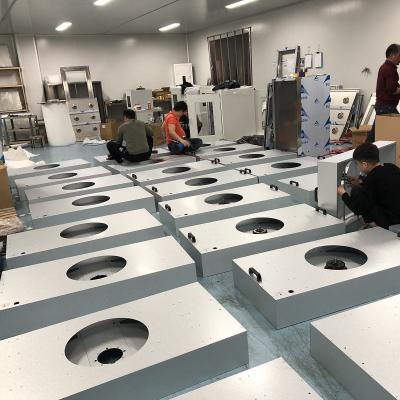 China GCC Vertical Laminar Air Flow Hood Cleanroom Fan Filter Unit With HEPA Filter for sale