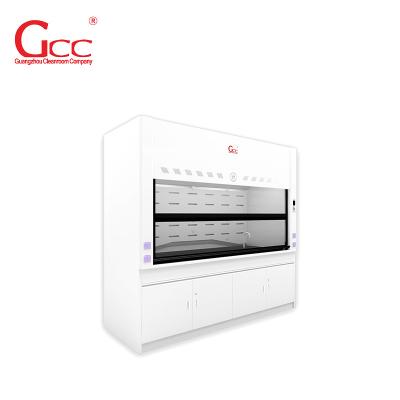 China Capuz de fumo de laboratório resistente a ácidos e álcalis Capuz de escape de laboratório personalizado Ventilação de capuz de fumo à venda