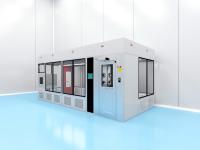 China Modular Clean Booth with FFU HEPA Filtration, Fast Installation and Customizable Cleanroom Design for sale