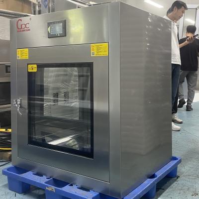 China Dual-Decontamination Pass Box with Pulsed Xenon UV & Alcohol Spray for sale