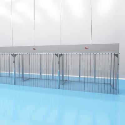 Cina Sala pulita a parete morbida in vendita