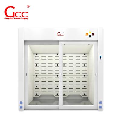 China GCC Walk-in Tissue Processor Ventilated Enclosure with Left-Right Sliding Glass Door for Pathology Laboratories for sale