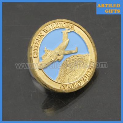 China Citizen warriors combat airlift commemorating coin with plastic or wood box package for sale