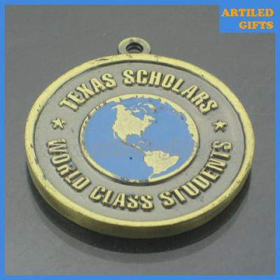 China Texas scholars world class students medal for honorable rewards for sale