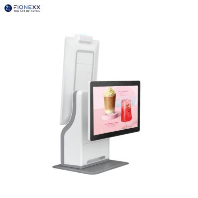 China Double Sided 15.6inch Self Service Touch Screen Kiosk Self Service Ordering System for sale