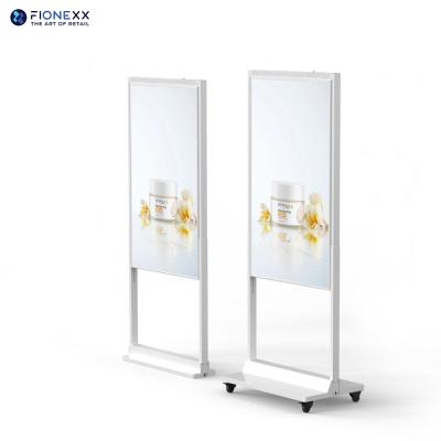 Κίνα Κρεμαστική ψηφιακή οθόνη LCD 25mm 55inch εσωτερική διπλής όψης προς πώληση