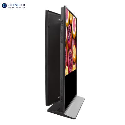China High Resolution 1920*1080 Floor Stand Advertising Player Lcd Touch Screen Totem Ad Display for Digital Signage for sale