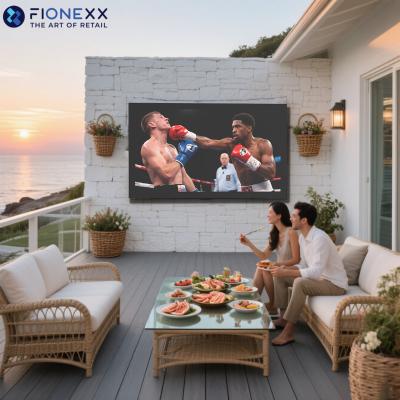 中国 IP66 防水デジタルサイネージとディスプレイ 屋外テレビ 2K 4K 屋外液晶ディスプレイ VS LEDスクリーン 屋外広告用 販売のため