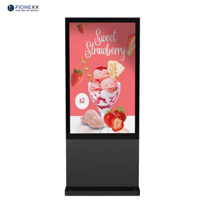 Cina 86 pollici Digital Signage Board Outdoor Digital Advertising Display Risoluzione 3840*2160 in vendita